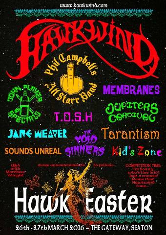The all new Hawkwind.com